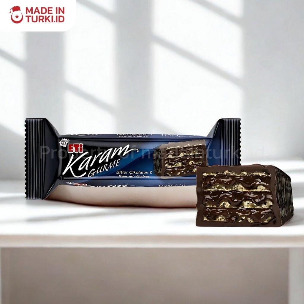 Eti Karam Gurme 50gr - Wafer Krim Cokelat Turki - MADE IN TURKI ID