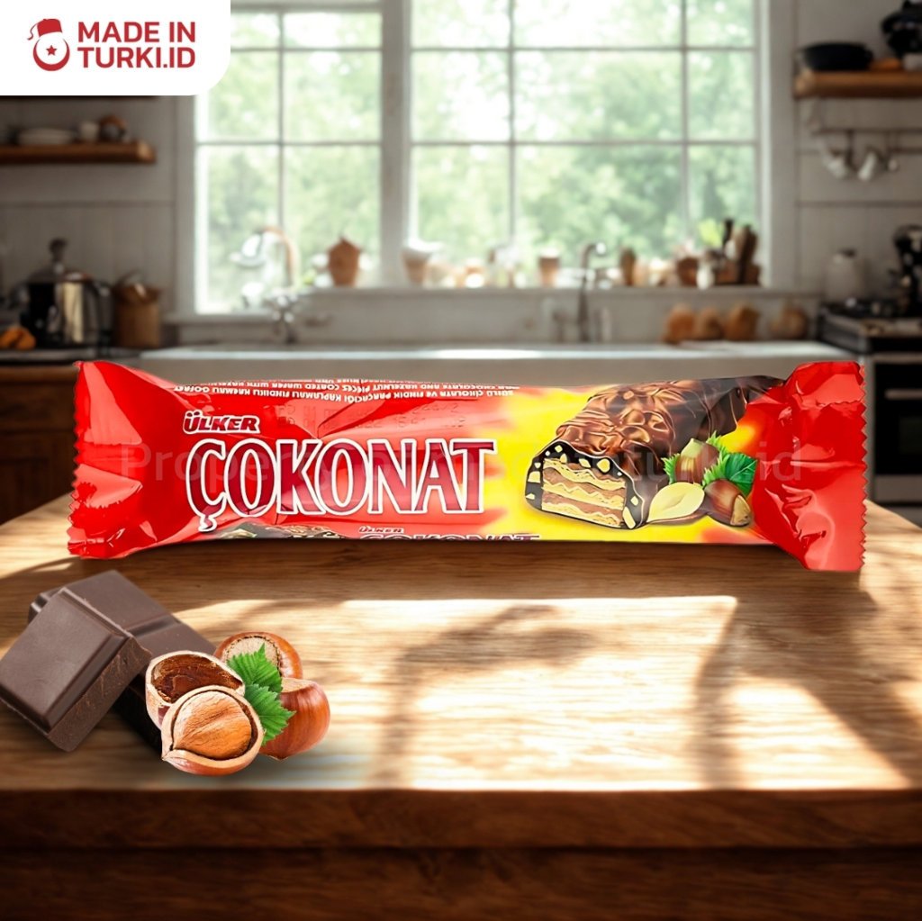 Ulker Cokonat 33 gr - Cokelat Bar Hazelnut Turki - MADE IN TURKI ID
